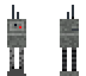 Gonk droid with antennae fixed | Minecraft Skin