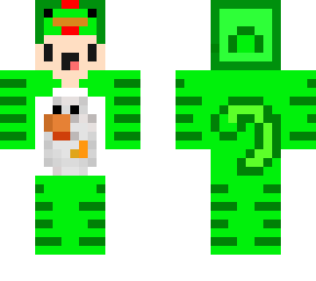 Green Minimichecker | Minecraft Skin