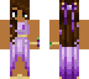 jesse's prom dress 2020 | Minecraft Skin