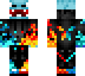 slight change from last ice monsters | Minecraft Skin