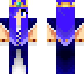Crowned Snow Queen | Minecraft Skin