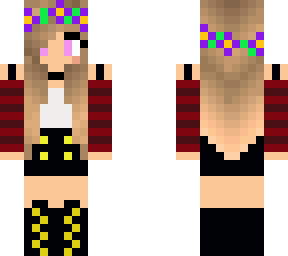flores moradas | Minecraft Skin