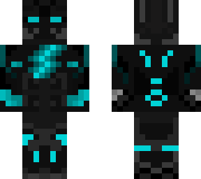 Future evil speedster (blue version) | Minecraft Skin