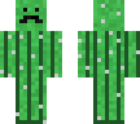 mumbo cactus man | Minecraft Skin