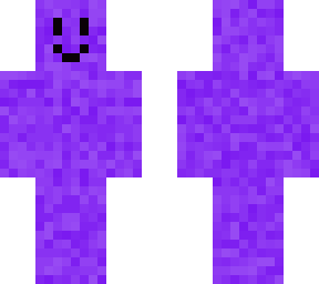 purple cotten candy man | Minecraft Skin