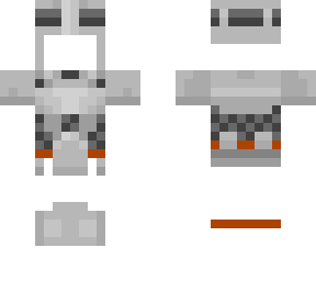 Reinforced mail armor base | Minecraft Skin