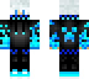white hair assassin | Minecraft Skin