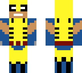 Logan Wolverine Minecraft Skins