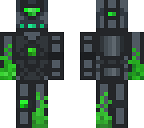 A green robot | Minecraft Skin