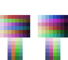 Color Pallet - Hue Shifting | Minecraft Skin