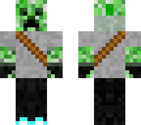 Creeper hunter skin | Minecraft Skin