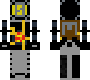 human steam engine mk2 | Minecraft Skin