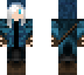 Medieval Blue Jacket | Minecraft Skin