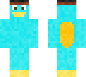Perry the Platypus | Minecraft Skin