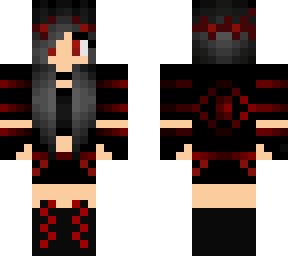 Red Girl | Minecraft Skin