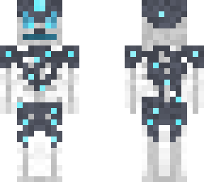 Soul Flame Inspired Skeleton | Minecraft Skin