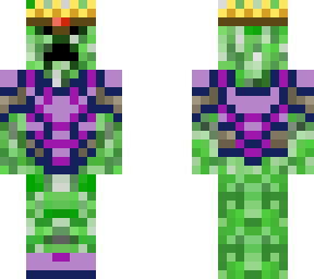 Trans Creeper Queen | Minecraft Skin