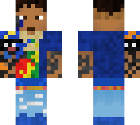 Blueface | Minecraft Skin