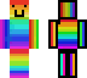 Colorful boi | Minecraft Skin