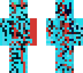Corrupt Blue | Minecraft Skin