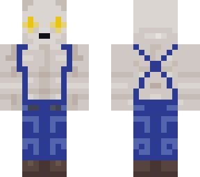 Ghost Meowscles | Minecraft Skin