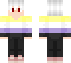 Haruta Non-Binary Pride Sweater! | Minecraft Skin
