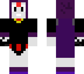 raven teen titans | Minecraft Skins
