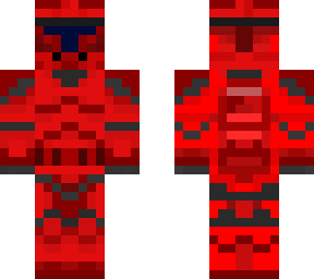 Red Clone Trooper | Minecraft Skin