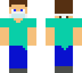 steve's got the rona | Minecraft Skin