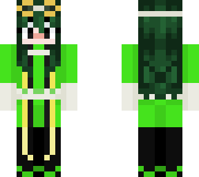 Tsuyu Asui | Minecraft Skin
