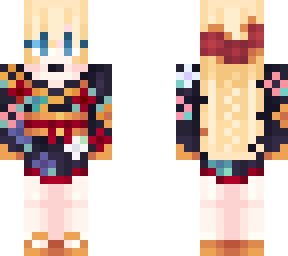 Yokai kimono | Minecraft Skin