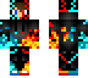 Blue Fire | Minecraft Skin