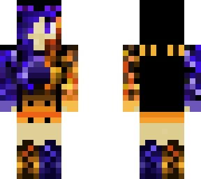 Enderman Girl | Minecraft Skins