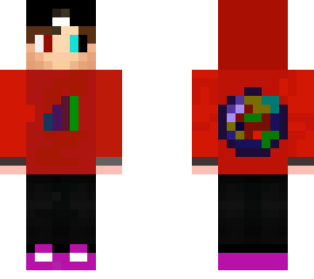 full red swither | Minecraft Skin