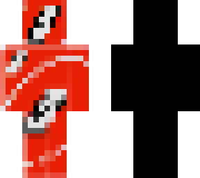 Red Uno Reverse | Minecraft Skin
