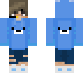 Wallibear Normal Clothing Boy | Minecraft Skin