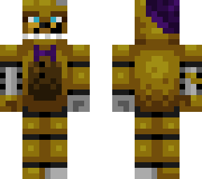 Withered Fredbear | Minecraft Skin