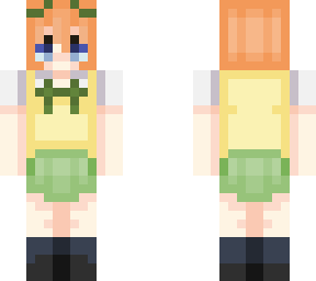 yotsuba nakano | Minecraft Skins