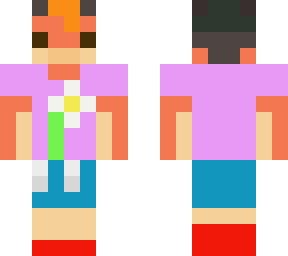 8-bit Skins #28: Beach body | Minecraft Skin