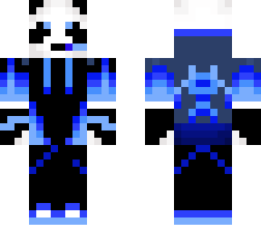 blue panda dj | Minecraft Skin