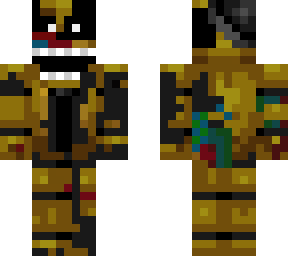 broken golden freddy | Minecraft Skins
