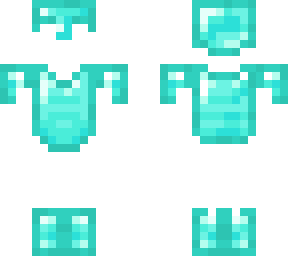 Diamond Armor Outer Layer | Minecraft Skin