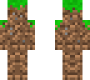 dirt block guy | Minecraft Skins