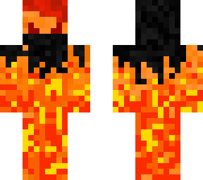 Fire guy | Minecraft Skin