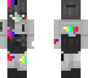 Glitch Girl | Minecraft Skin