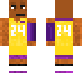 Kobe bryant V2 | Minecraft Skin