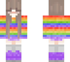 LGBTQ Girl Editied | Minecraft Skin