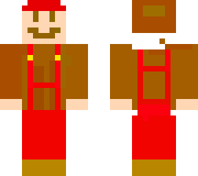 Retro NES Mario | Minecraft Skin