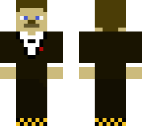 reupload minecraft steve on suit ps3 | Minecraft Skin