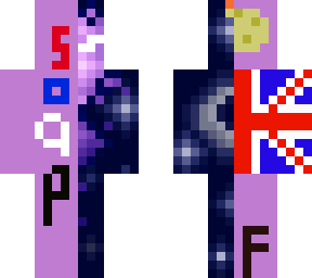 Team Ben Loverfella Galaxy (1) | Minecraft Skin